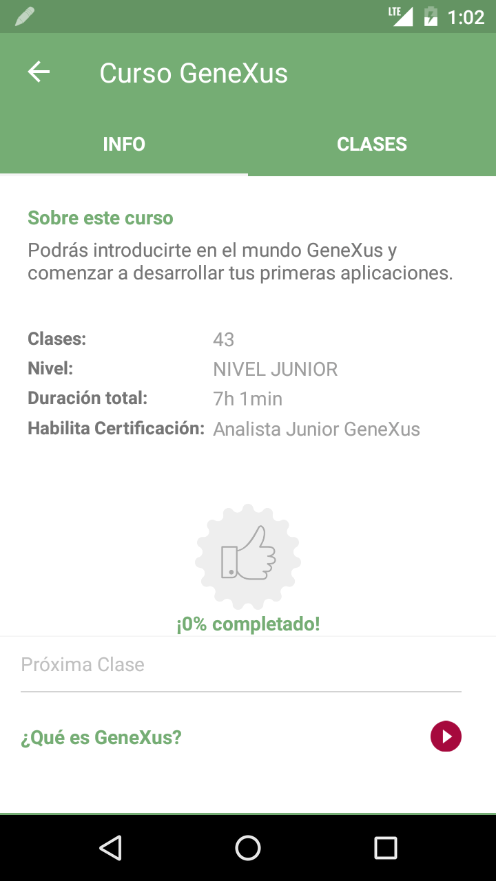 ¿Qué te gustaría aprender hoy? ¡Ahora puedes estudiar GeneXus desde el ...